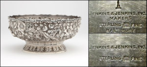 Repousse Sterling Silver - Antique Silver