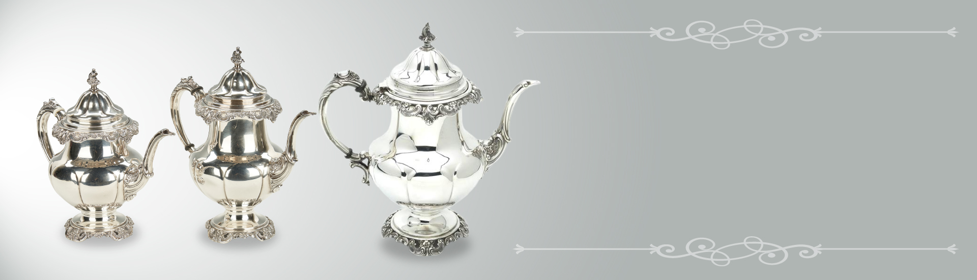 Antique Silver Buyers: Silver Tea Sets | Trays | Bowls | Flatware
